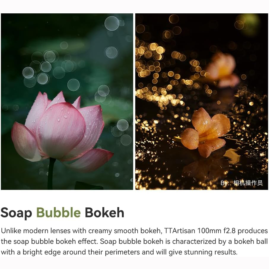 TTArtisan 100mm F2.8 Soap Bubble Bokeh - Giang Duy Đạt